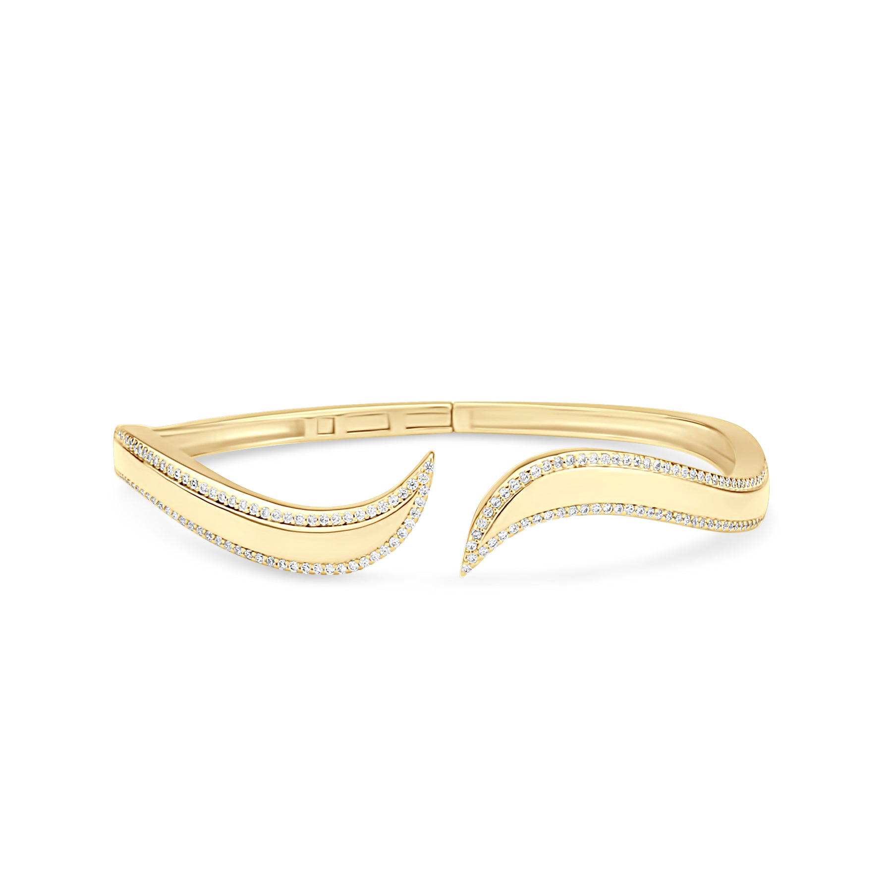Pave Outline Curl Cuff – SHOPSHYMI